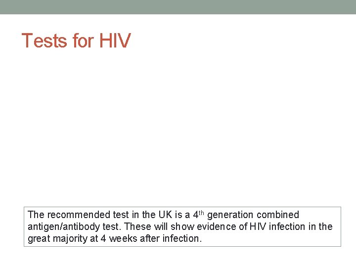 HIV MEDICINE AND A BIT OF BASIC SCIENCE