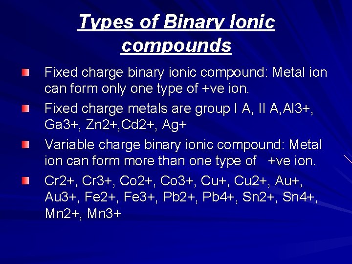Chapter 8 Nomenculature Chemical Nomenculature A system of
