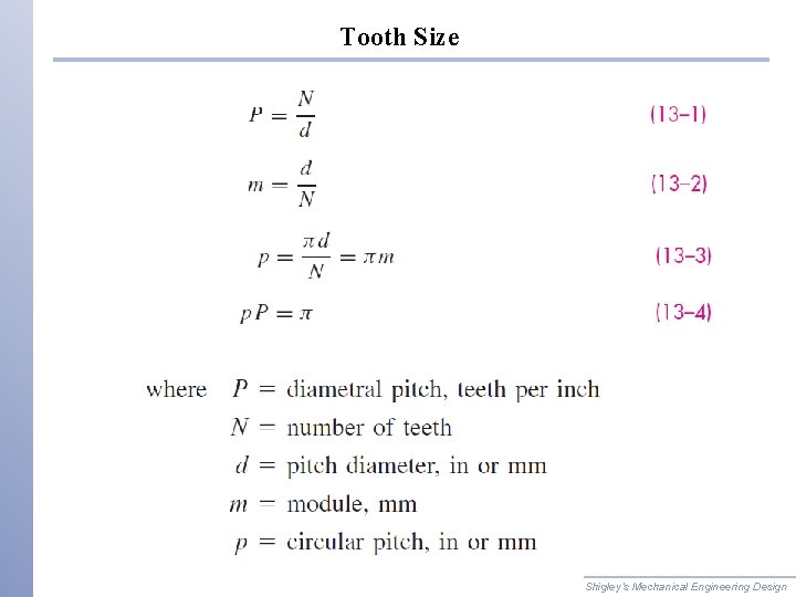 Lecture Slides Chapter 13 Gears General 2015 by