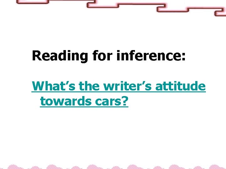 Unit 9 Wheels Lesson 4 Car Culture What