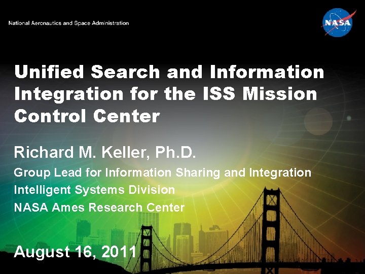 Unified Search and Information Integration for the ISS