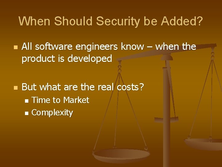 Why Information Security is Hard An Economic Perspective