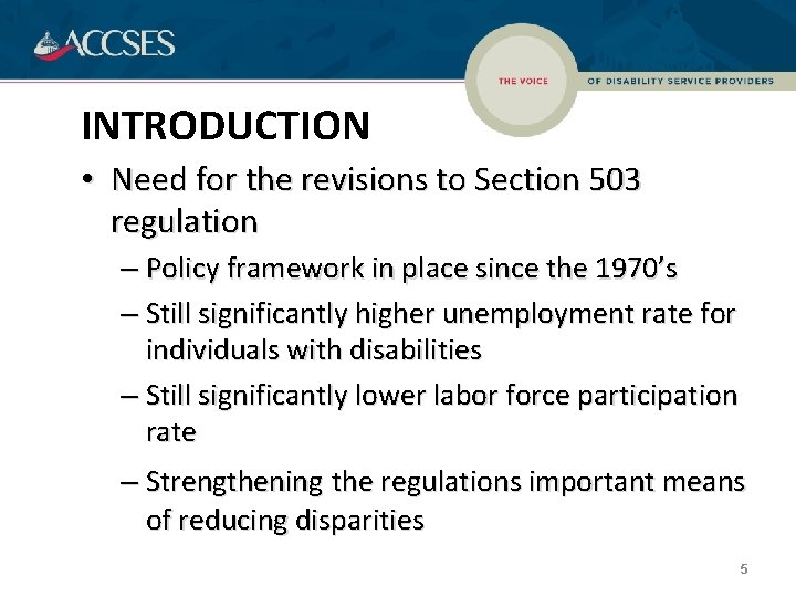 SECTION 503 REVISED RULE CRP OPPORTUNITIES AND RESPONSIBILITIES