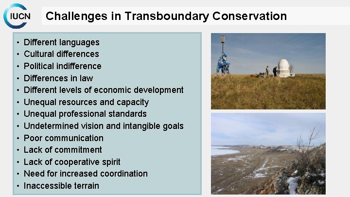 Transboundary Conservation Areas Lesson 1 Introduction and Background