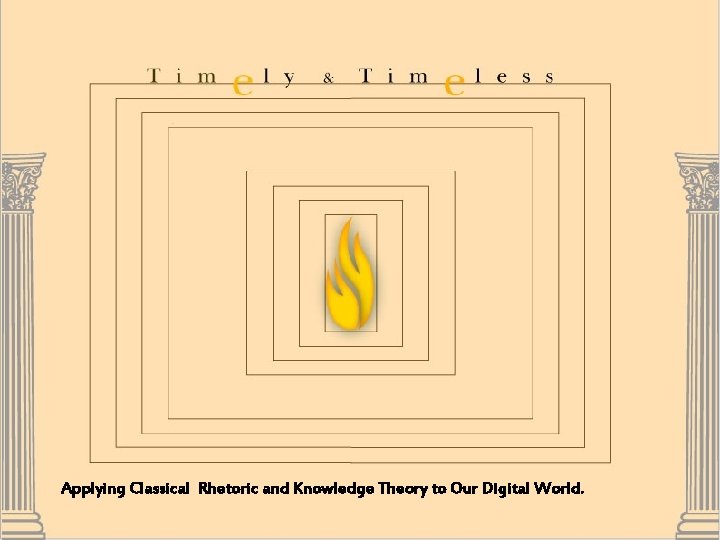 Applying Classical Rhetoric and Knowledge Theory to Our