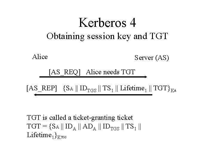 Kerberos Design Goal Allow the sharing of a