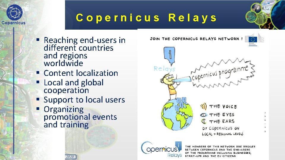 Committee on Earth Observation Satellites Copernicus Regional Spotlight