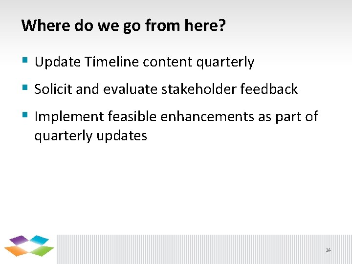 Topic 1 The SCP Timeline Green Ribbon Science