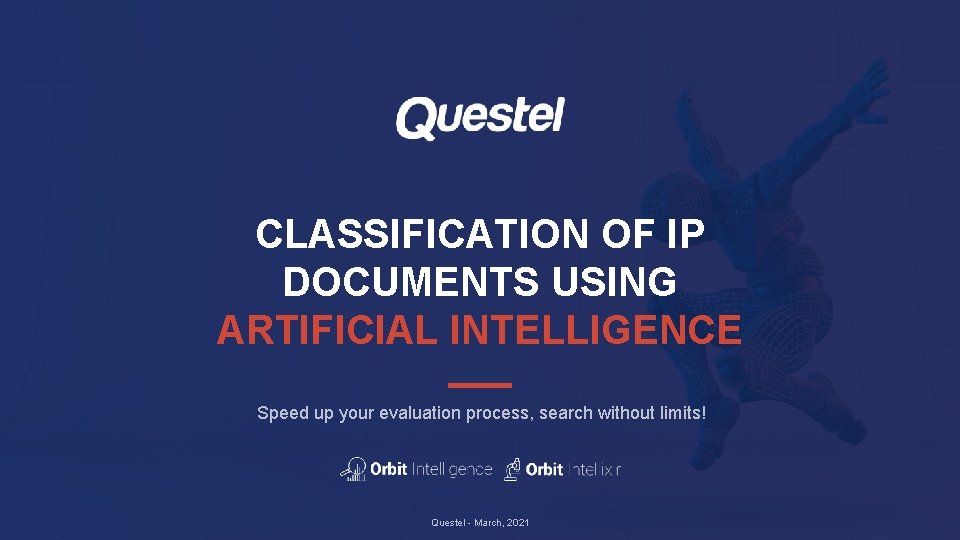 CLASSIFICATION OF IP DOCUMENTS USING ARTIFICIAL INTELLIGENCE Speed