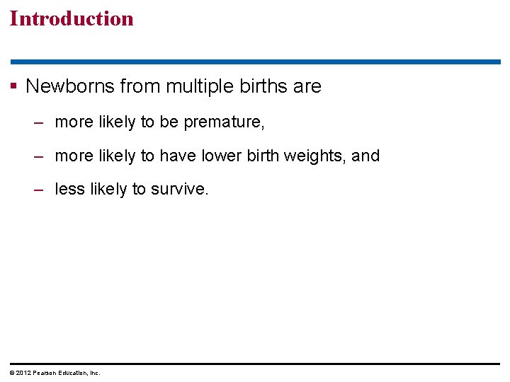 Chapter 27 Reproduction and Embryonic Development Power Point