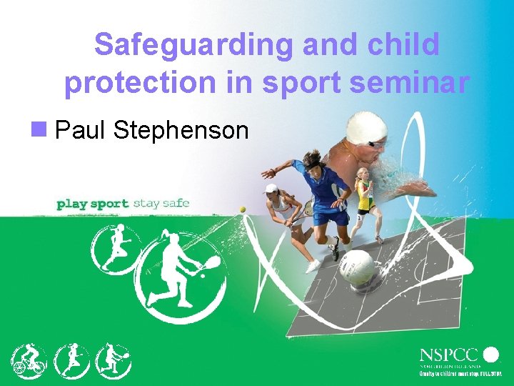 Safeguarding and child protection in sport seminar n