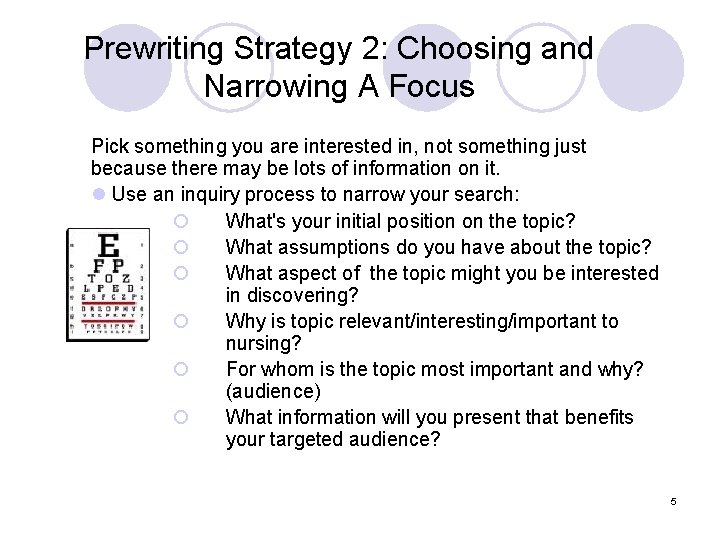 Professional Writing Strategies for Nursing Students Created by