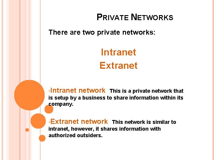 GO BASIC COMPUTER CONCEPTS OBJECTIVE 5 DESCRIBE NETWORKS