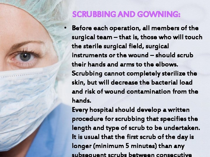 Scrub Circulating Nurse Responsibilities of a Circulating Scrub