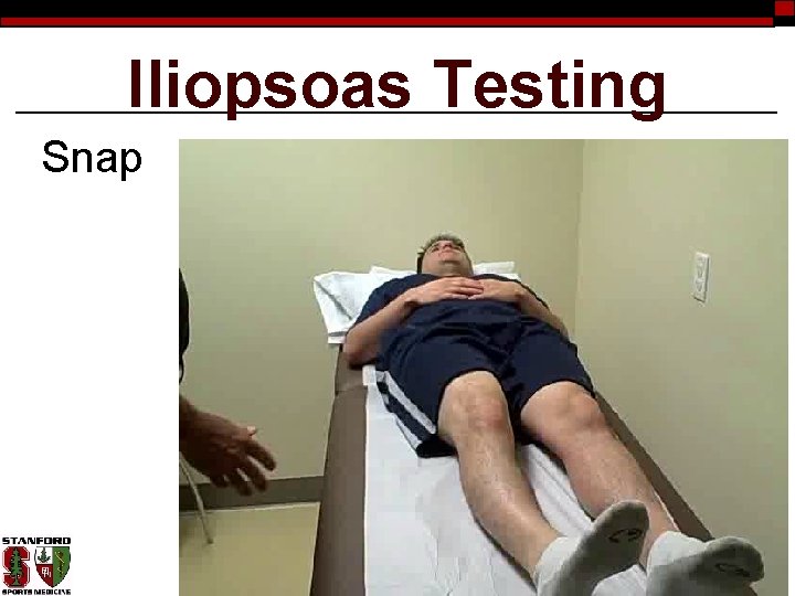 Physical Exam of the Hip Whats The Evidence