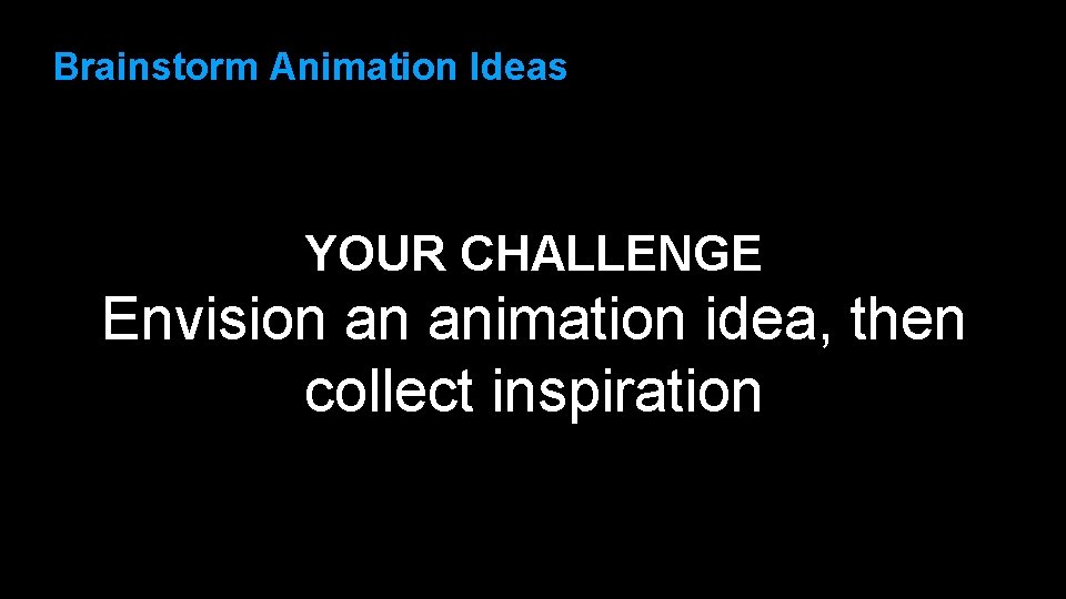 Animating Characters What is an Animation Animation A