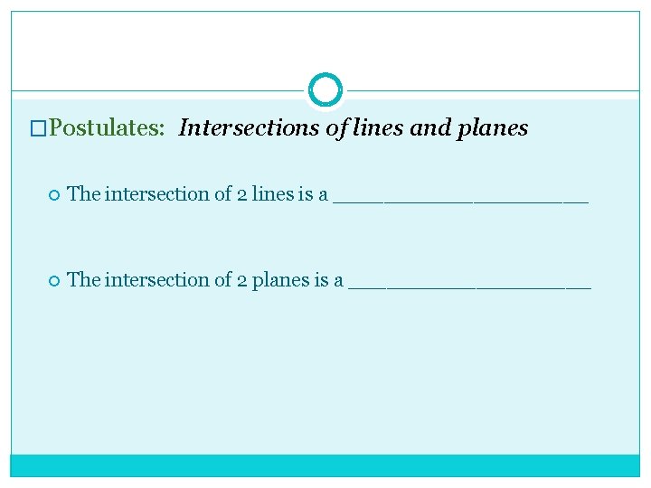 Geometry Chapter 1 1 4 SKETCHING INTERSECTIONS OBJ