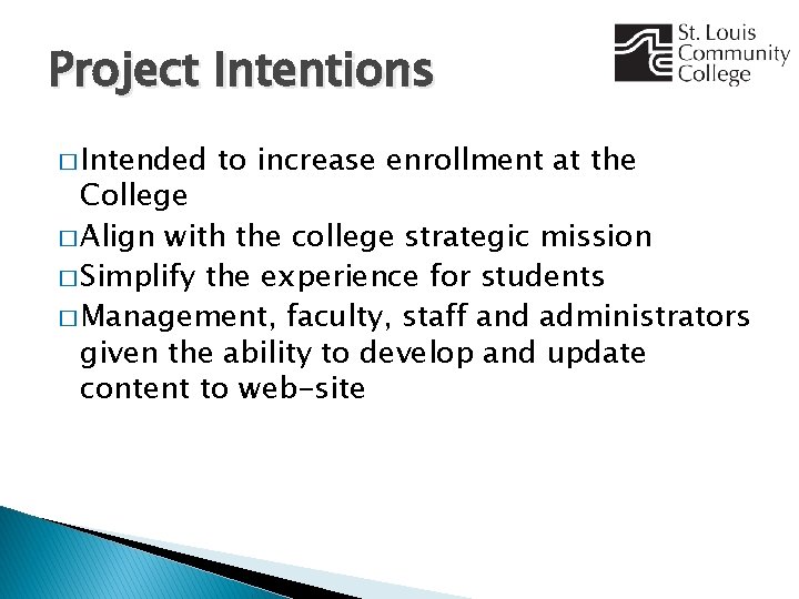 Designing a New UserCentric College Public Website Lessons