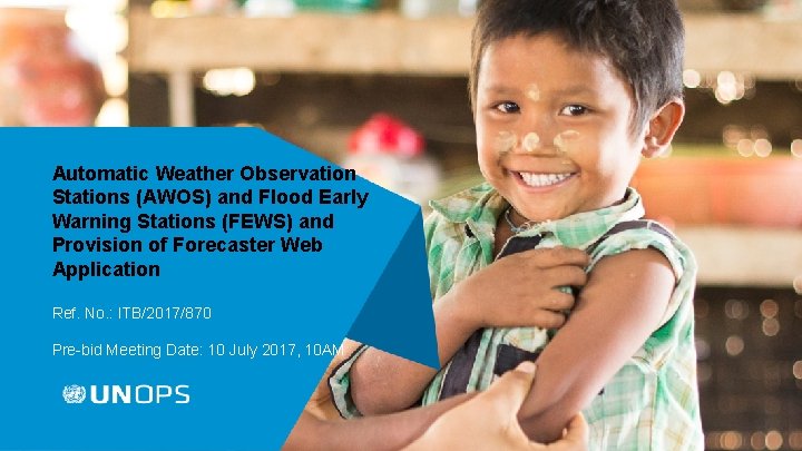 Automatic Weather Observation Stations AWOS and Flood Early