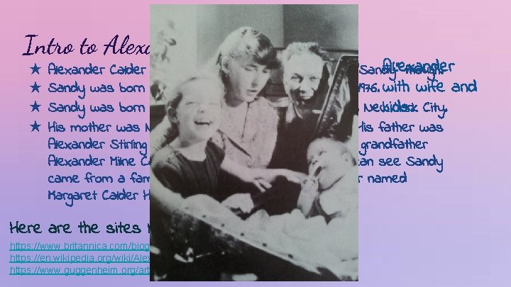 Alexander Sandy Calder By Layla Renee Jones Intro