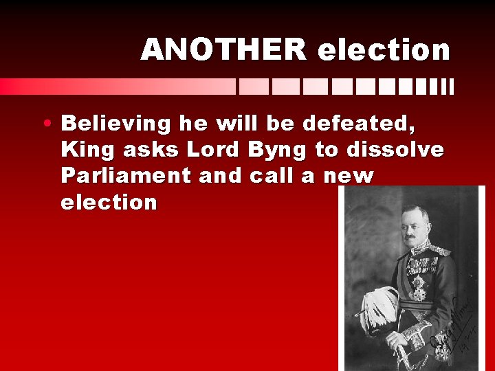 The KingByng Affair Election of 1925 Prime Minister