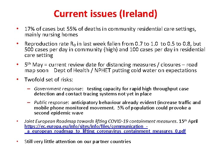 COVID19 Conversations WEBINAR SERIES WEEK 6 The Impact