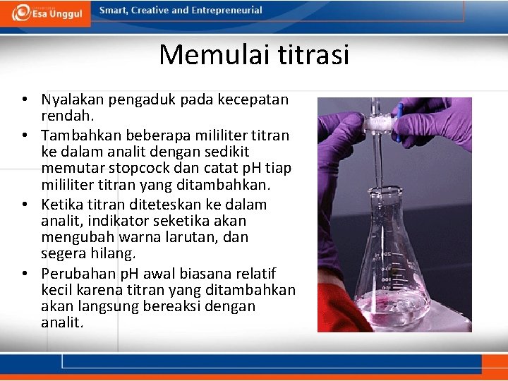 TITRASI ASAMBASA PERTEMUAN 11 Harizal S Pd M