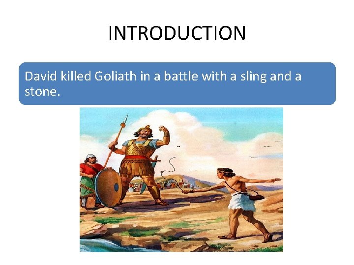 DAVID RUNS TO GATH MEMORY VERSE And David