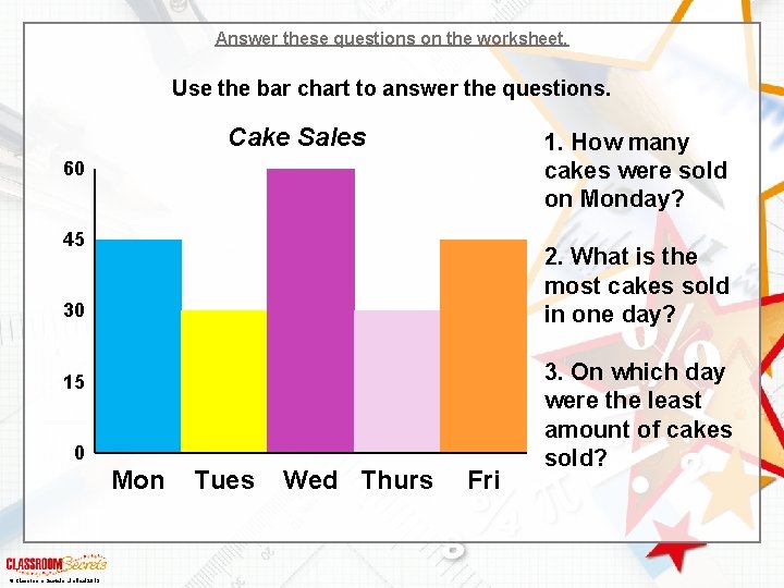 Tuesday 2 6 2020 WALT Interpret bar charts