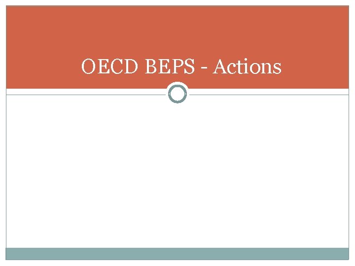 Basic and Not So Basic International Tax Planning