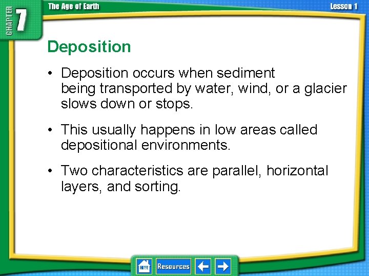 Chapter Menu Lesson 1 Relative Ages of Rocks