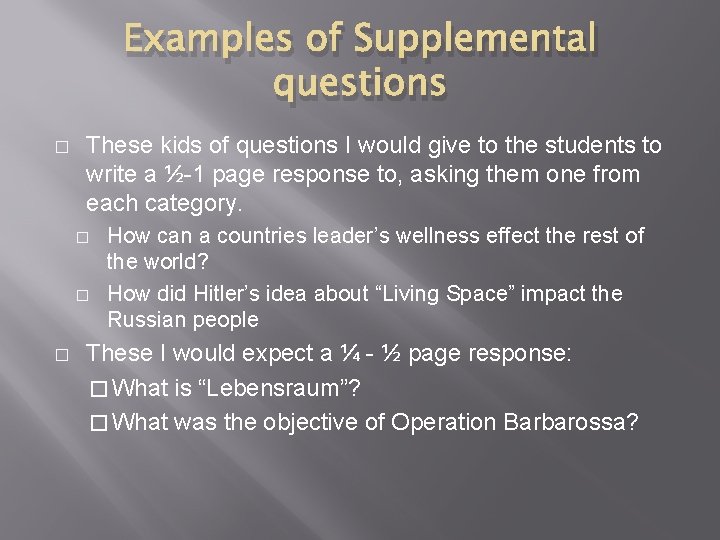 THE STORM OF WAR A LESSON PLAN Book