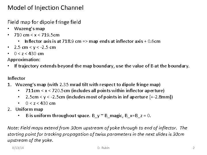Interfacing M 5 line to Ring D Rubin
