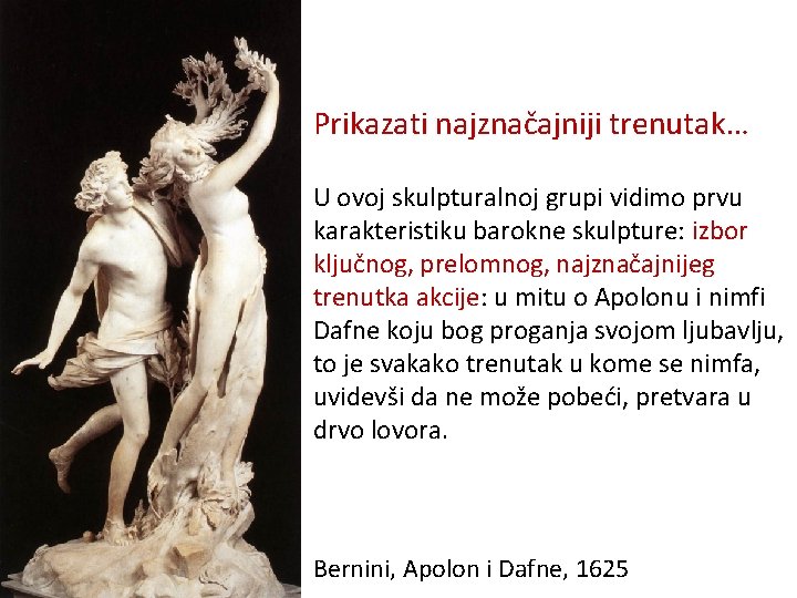 Barok u Italiji skulptura baroka Bernini 1598 1680