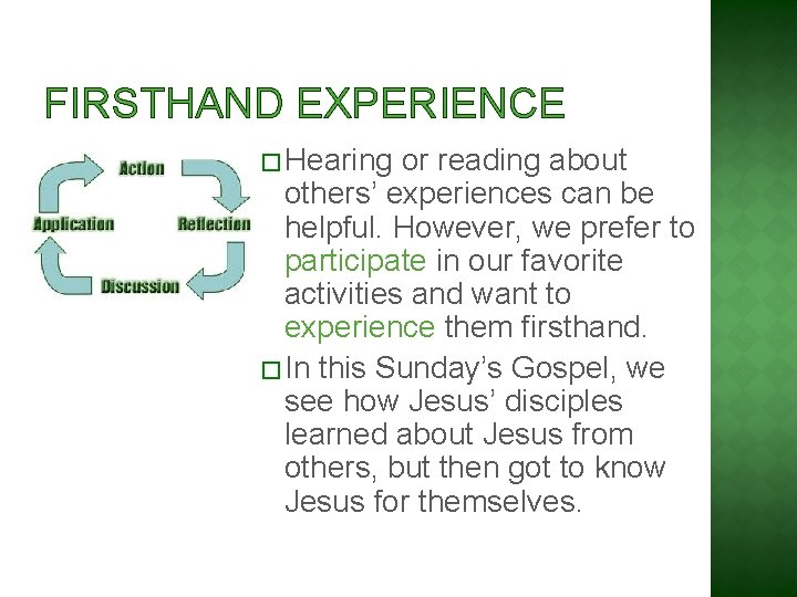 LETS GET STARTED Please be seated and listen