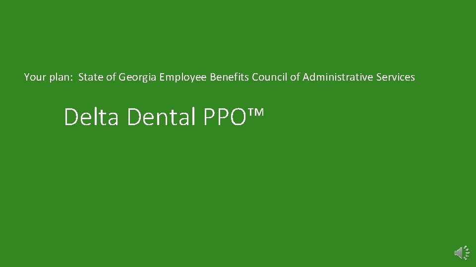 Benefits Overview Your plan State of Georgia Employee