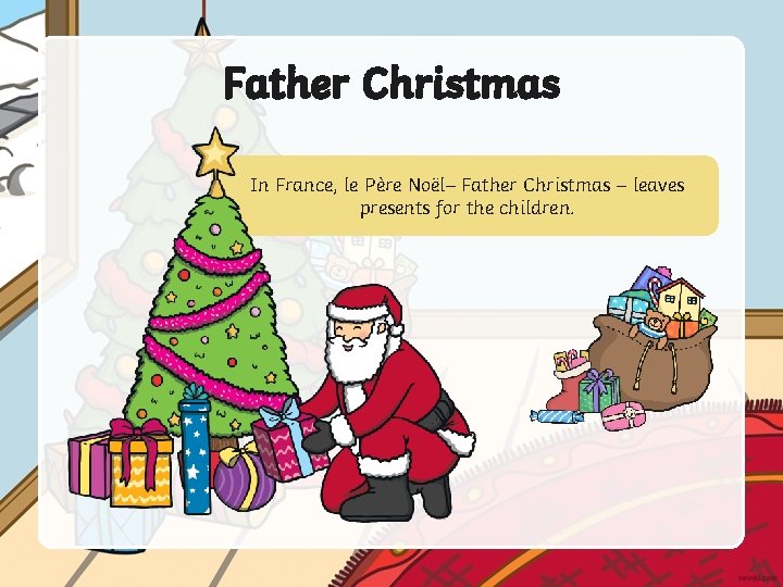 Advent The Christmas celebrations in France begin at