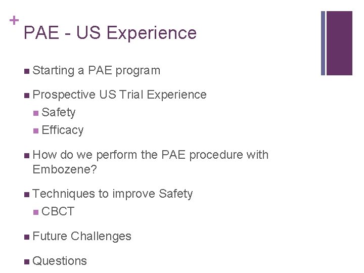 Prostate Artery Embolization Sandeep Bagla MD Cardiovascular Interventional
