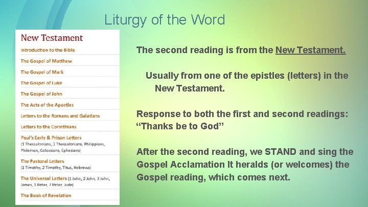 The Catholic Mass An overview Adabted from the