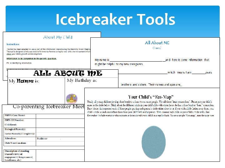 The Icebreaker Meeting How The System Can Support