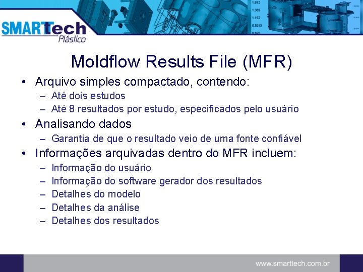 Moldflow Communicator 1 0 Introduo Desafio em empresas