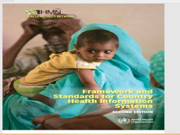 SISTEM INFORMASI KESEHATAN MENU Pengertian Health Metrics Network