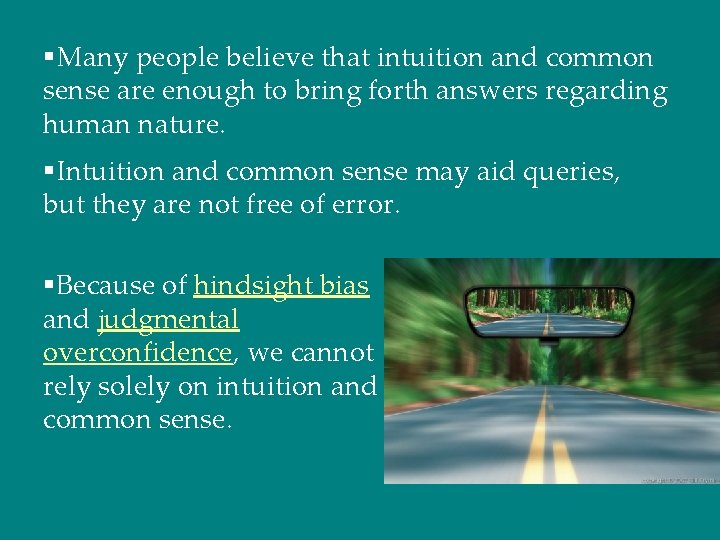 Thinking Critically With Psychological Science Chapter 1 AP