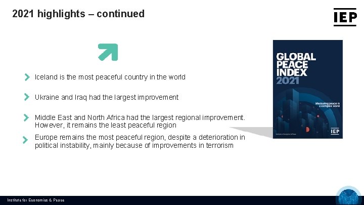 Global Peace Index 2021 Overview key findings The