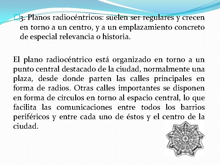 GEOGRAFA DE LOS ESPACIOS URBANOS La morfologa de