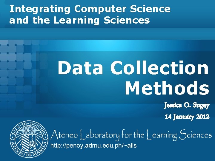 Integrating Computer Science and the Learning Sciences Data