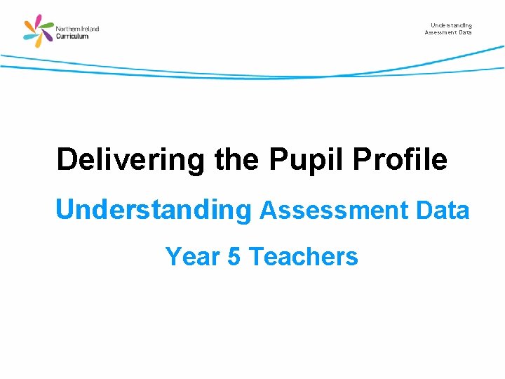 Understanding Assessment Data Delivering the Pupil Profile Understanding