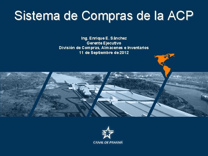 Sistema de Compras de la ACP Ing Enrique