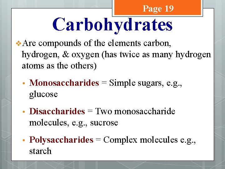 Chemistry of Living Things Pages 14 28 Chapter