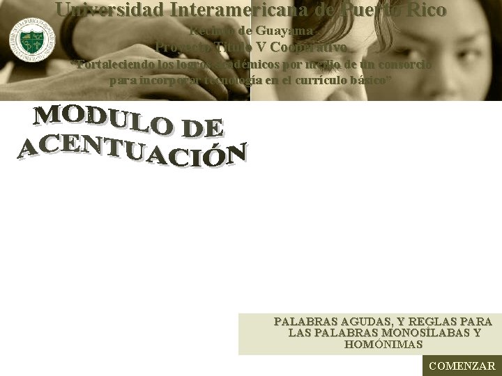 Universidad Interamericana de Puerto Rico Recinto de Guayama